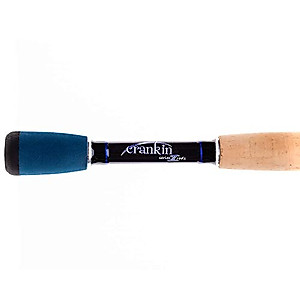 Halo Fishing Crankin' Series II Crankbait Casting Rod, 7' (Medium Heavy)