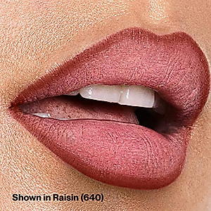 Revlon Colorstay Lip Liner with Built-In Sharpener, Valentine's Day Makeup Gifts for Women, Longwear Rich Colors, Smooth Application, 640 Raisin, 0.01 oz