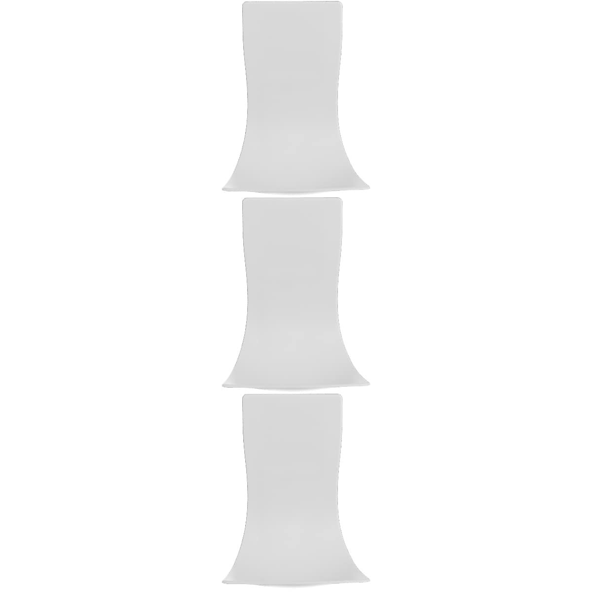 Cabilock 3 pcs Water Tray Black Serving Tray Laundry drip Catcher Wall Foam Hand soap Shower containers drip soap drip Catcher Drinking Pearlescent White Plastic Dispensing Tray