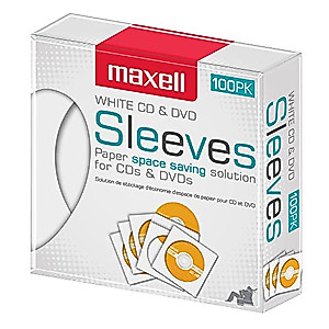 Maxell CD/DVD Storage Sleeves