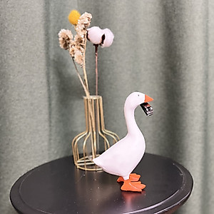 SIETIOJI Magnetic Goose Statue for Key Hanger,Geese Duck Garden Statues Art Decor Ornament for Home Decor Housewarming Gifts