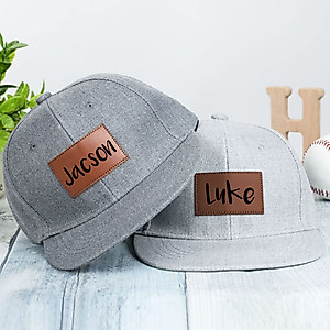 Custom Toddler Hat, Personalized Kid Baseball Caps Adjustable Truck Hat Baby Boy Snapback Hat