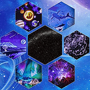 KISTRA Galaxy Projector Star Projector Planetarium Projector Night Light 7 in 1 Projection, Galaxy ambiance Projector, Start School Children Kids Gifts, Party,Star Light Projector Indoor
