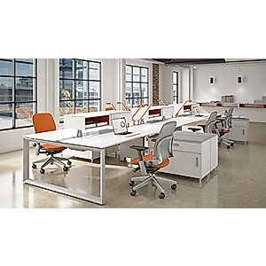 Steelcase Leap Fabric Chair, Black, -