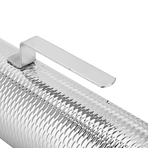 Guiro?Instrument Guiro?Holder Percussion?Instruments?Guiro Stainless Steel Metal Guiro Musical Percussion Instrument with Scraper Guiro Guiro Guiro Instrument