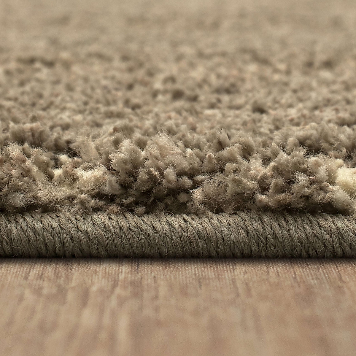 Mohawk Home Francesca Ornamental Medallion Sand 8' x 10' Shag Area Rug Perfect for Living Room, Dining Room, Office