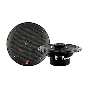 Cerwin Vega XED Series 6.5" 2-Way Coaxial Car Speakers - 300W MAX Power, 4 Ohm Superior Audio, Durable Polypropylene Cone & Metal Dome Tweeters, Lightweight Design for Enhanced Car Audio System XED62