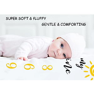 Elephant Milestone Blanket for Baby Girls Boys Soft Sunflower Photography Background Prop Monthly Milestone Trackers Growth Chart Blanket 60" x 40", Nursery Decor