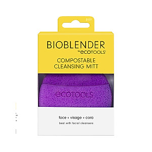 EcoTools Facial Cleansing Bioblender, Eco Friendly Compostable Face Sponge, for Facial Cleansers & Scrubs, Deep Cleansing & Exfoliating, Safe for Sensitive Skin, Cruelty Free & Vegan, 2 Count