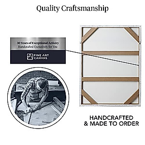 Fine Art Canvas Water's Edge I Canvas Print by Artist Carol Robinson for Living Room, Bedroom, Bathroom, Kitchen, Office, Bar, Dining & Guest Room - Ready to Hang - 32 in x 24 in (W x H)