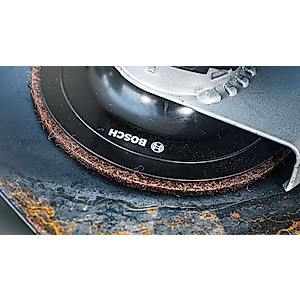 Bosch Professional 5x Expert N880 Fleece Discs (for Steel sheets, Ø 128 mm, Grit 280, Accessories Random Orbital Sander)