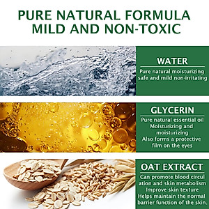 HXLYBD Dog Eye Drops, Cat & Dog Eye Wash Drops Remove Eye Tear Marks Dirt for Dogs & Cat, Gentle Eye Drops for Dogs and Cats Soothe Irritated Eyes Remove Eye Discharge, Dirt and Tear Stains