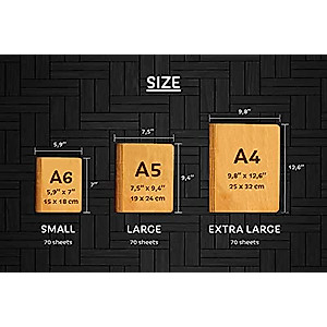 Personalized Recipe Book To Write In Your Own Recipes - Blank Recipe Binder Cookbook - Family Recipe Book Organizer (Large)