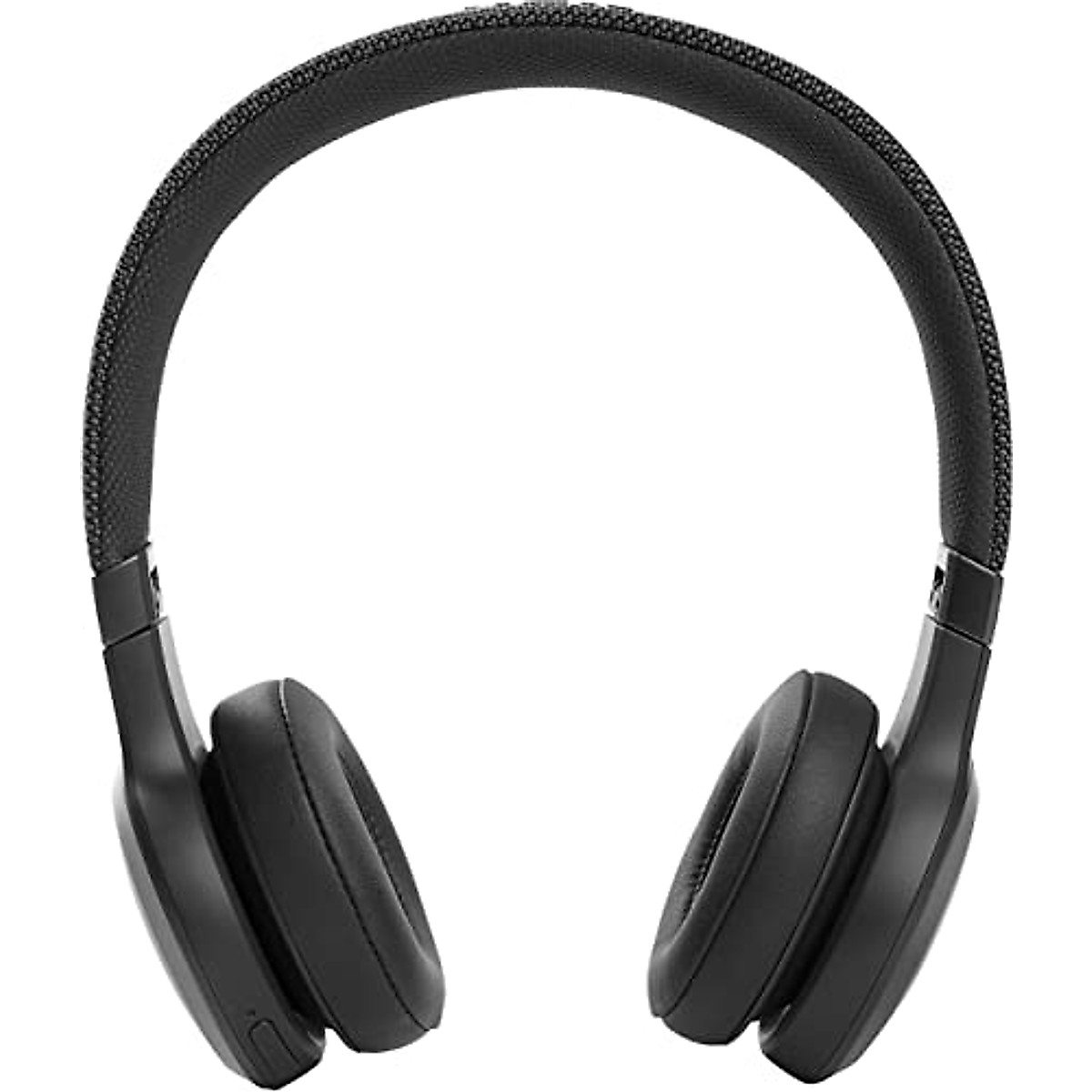 JBL Live 460NC Wireless On-Ear Noise-Cancelling Headphones Bundle with Carrying Case (Black)