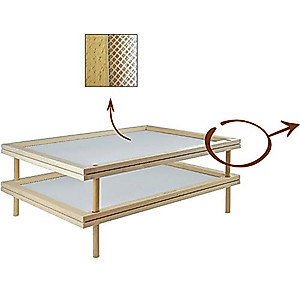 Eppicotispai Set of 2 Stackable Food Dryers to Assemble into a 2-Tier Food-Dryer Rack