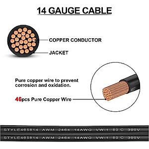 iGreely 8mm Splitter 8mm Female and Male Y Splitter Adapter Cable for Solar Panel RV Automotive Marine Portable Power Station Compatible with Jackery Goal Zero (8mm Male to 8mm Female x 2)
