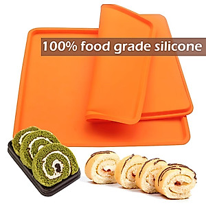 8 PCS Silicone Dehydrator Sheets with Edge 12 x 10 Inch, Nonstick Silicone Dehydrator Trays Mats, Multi-purpose Reusable for Jerky, Fruit, Meat, Herbs, Vegetables, Crackers (4 colors)