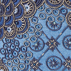 Mary Frances womens Work It Crossbody Clutch, Multi, One Size US