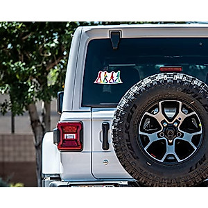 Beatles Abbey Road Sticker Crosswalk Decal Merchandise Memorabilia Album Record Iconic Band Pepper Vinyl Sticker | Premium Quality | 7-Inches | S041 (White-Tiedye)