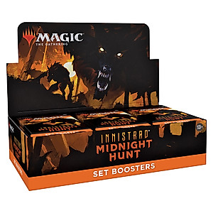 Magic: The Gathering Innistrad: Midnight Hunt Set Booster Box | 12 Count (Pack of 30)
