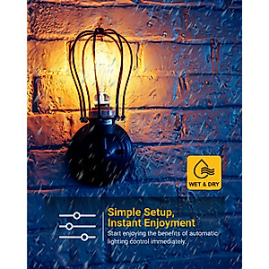 Sunco 10 Pack Dusk to Dawn Candelabra CA11 LED Light Bulbs Outdoor, 5W Equivalent 40W, CRI90 2700K White, Candle Flame Tip, Photocell Sensor, Decorative Filament, 500 Lumens, E12 Base UL