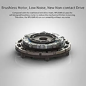 youyeetoo Slamtec RPLIDAR A3 2D 360 Degree 25 Meters scanning Radius & Mute brushless Motor lidar Sensor for Obstacle Avoidance and Navigation of Outdoor AGV Drones