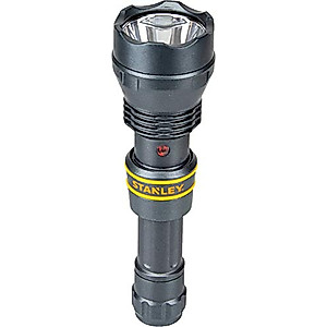 STANLEY TL450PS Rechargeable 450 Lumen Lithium Ion LED Flashlight with USB Power Charger,Grey/Black