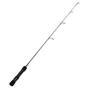 RoseWood 1-Piece Ice Fishing Rod Spinning, Carbon Fiber EVA Handle 24UL 25L 26ML for Ice Fishing (25)