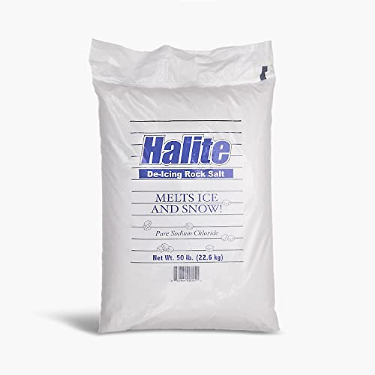 Dart Seasonal RS50-8551575 PE Halite Premium De-Icing Ice Melt Rock Salt44; 50 lbs - Case of 1