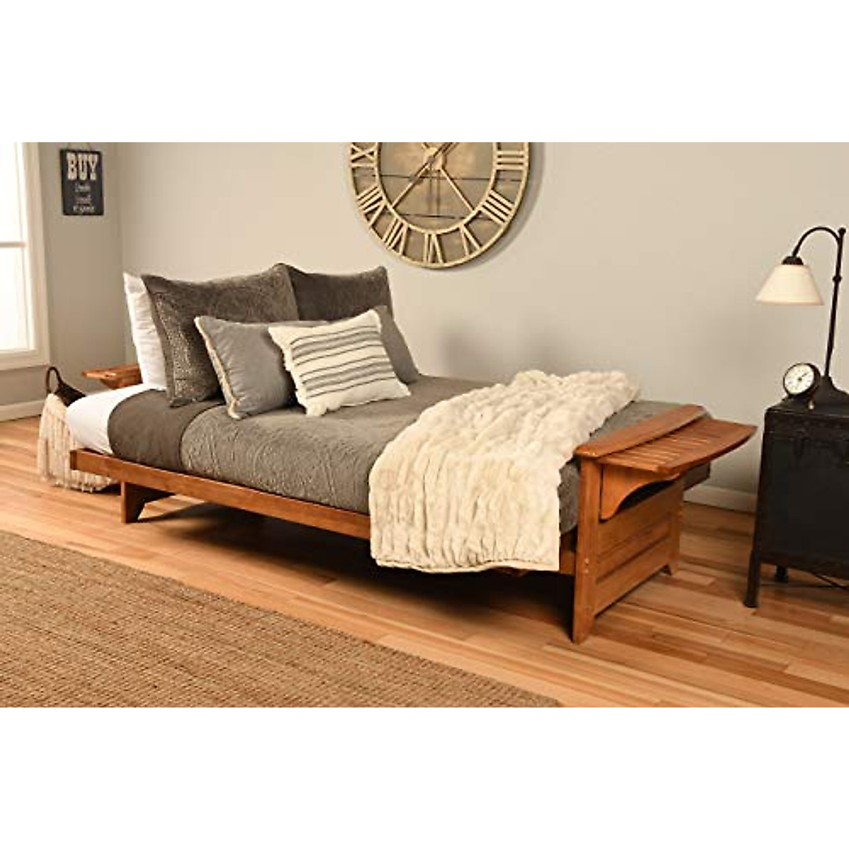 Kodiak Furniture Phoenix Futon Set, Full, Barbados