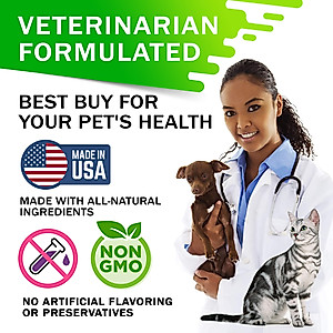 Kennel Cough Drops for Dogs and Cats - 2oz Pet Herbal Remedy - Throat Soother - Homeopathic Respiratory Support - Dry, Wet & Barky Pet Cough and Cat Asthma, Sinus Congestion Treatment - Made in USA