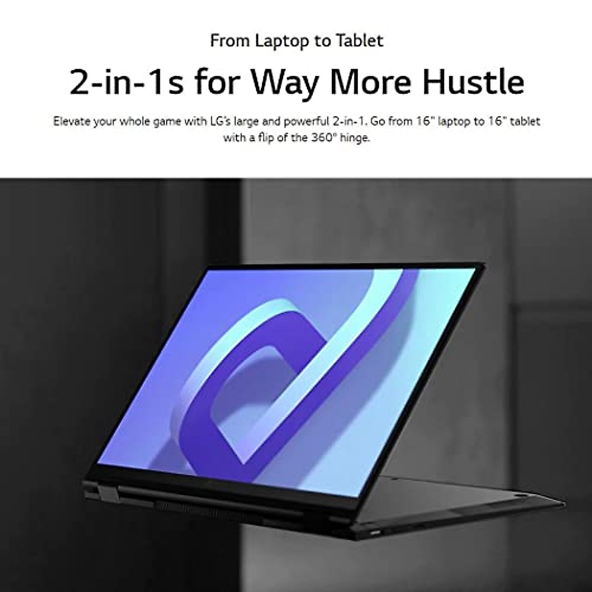 LG 2022 Gram 16" 2in1 Touchscreen Laptop, Intel i7 Evo Platform 12Core, IPS WQXGA Display, Wi-Fi 6E, Backlit KB, Thunderbolt4, Stylus Pen, HDMI Cable (16GB LPDDR5 5200MHz RAM | 1TB PCIe SSD)