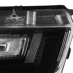 KARPAL Headlights Assembly Kit for 2020-2023 Chevy Silverado 2500HD 3500HD Halogen Headlights Driver + Passenger Side Pair Replacement 84738616 84738617 GM2502504 GM2503504