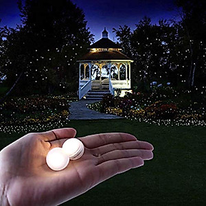 Neo LOONS® 100pcs/lot 100 X White Round Led Flash Ball Lamp Balloon Light Long Standby time for Paper Lantern Balloon Light Party Wedding Decoration