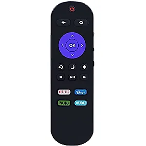 Remote Compatible with All ONN Roku TV with Disney Plus Netflix VUDU HULU