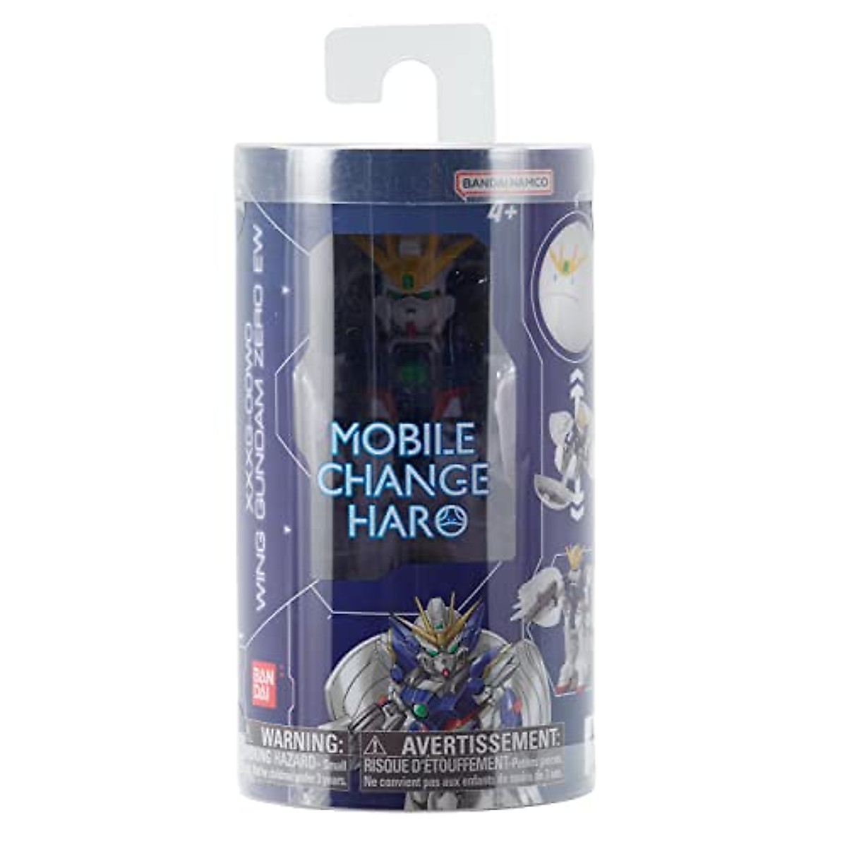 Bandai Namco - Gundam - Wing Gundam Zero (EW), Mobile Change HARO 3.5" Action Figure