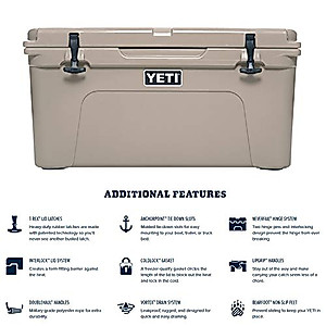 YETI Tundra 65 Cooler, Desert Tan