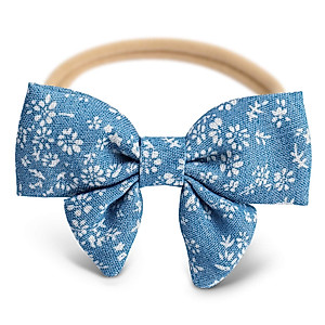 MiiYoung 10-Pack Baby Girl Headbands and Bows, Newborn Infant Toddler Hair Accessories