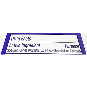 Crest 3D White Luxe Diamond Strong Anticavity Fluoride Mouth Rinse Clean Mint 16 Oz, (Pack of 2)
