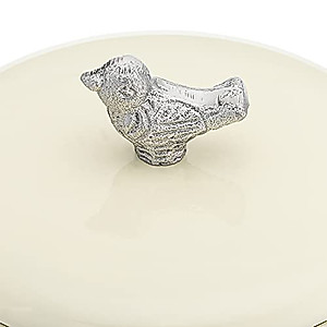 Old Dutch 4 Piece Smooth Finish Canister Set, Cream