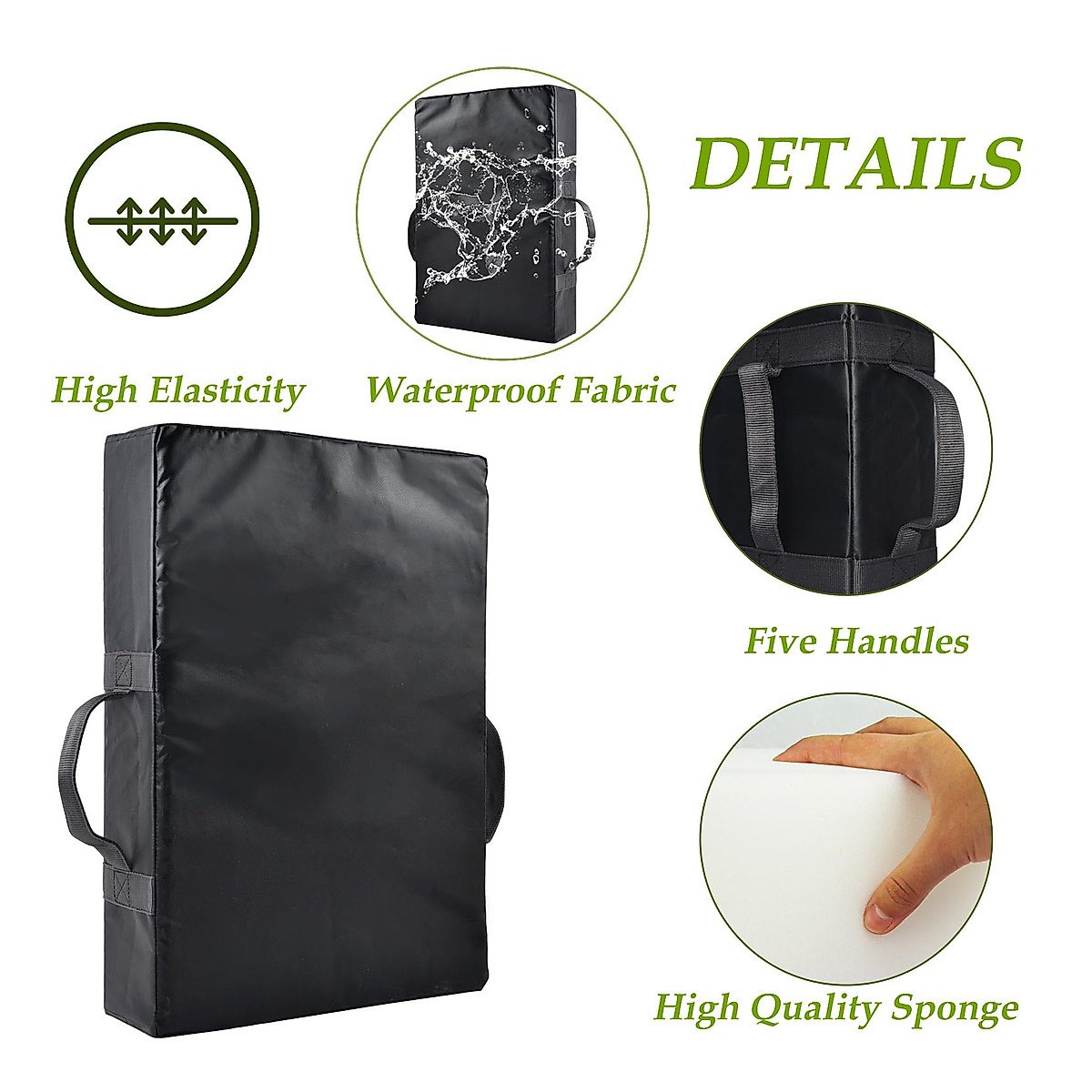 Mini Tang Kick Shield,Boxing Pads，Kicking Pads for Taekwondo,Martial Arts Kicking Pad,Karate Pads Kicking and Punching,Kicking Pads for Martial Arts,Boxing Pad with 5 Padded Handles…