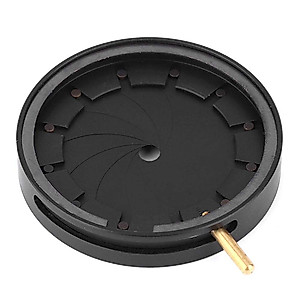 Microscope Lens Adapters, Iris Diaphragm Microscope Iris Adapter Aperture Adjustable Lens Optical Diaphragm for Laboratory Microscope(SK23)