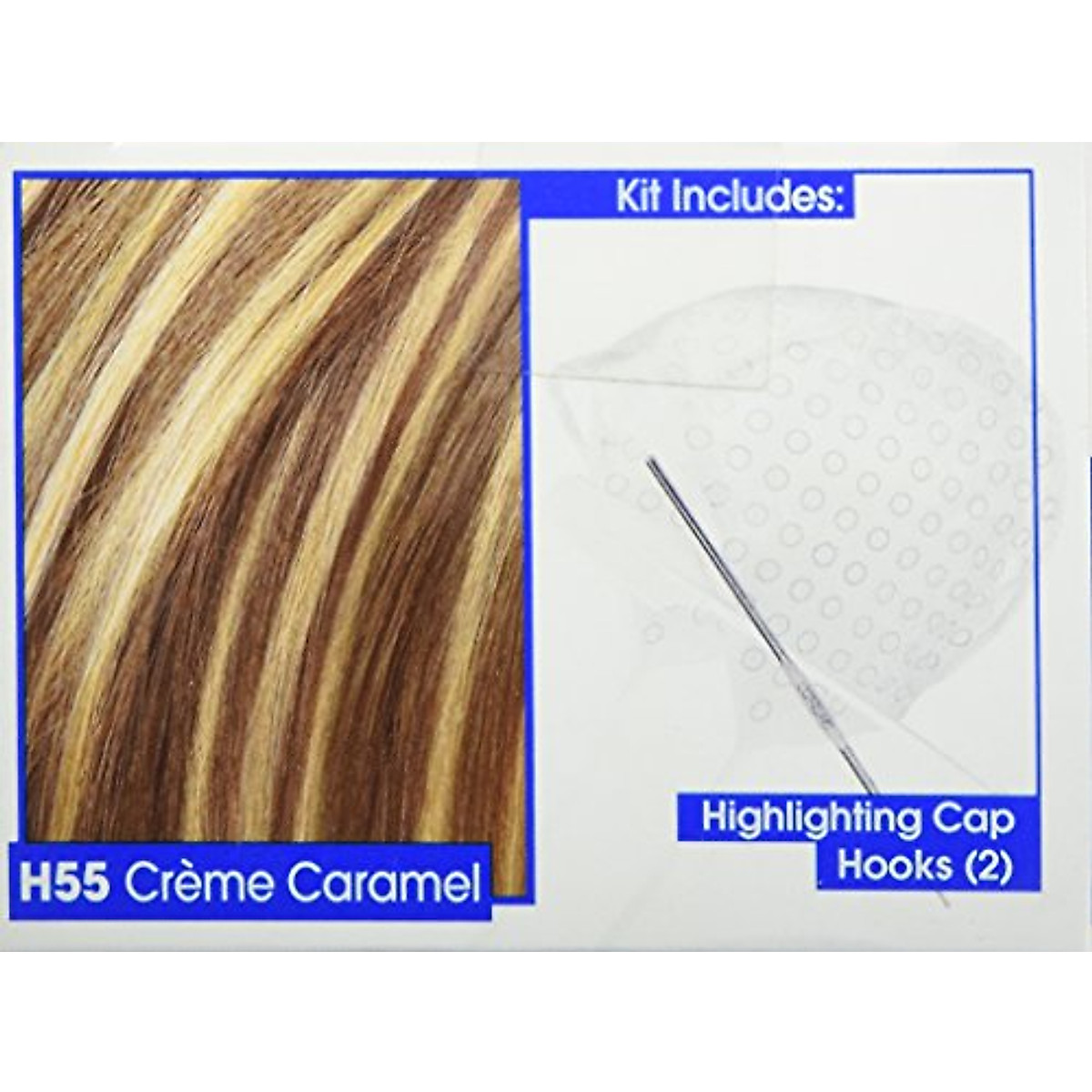 L'Oreal Paris Le Petite Frost Pull-Through Cap Highlights For Short Hair, H55 Creme Caramel