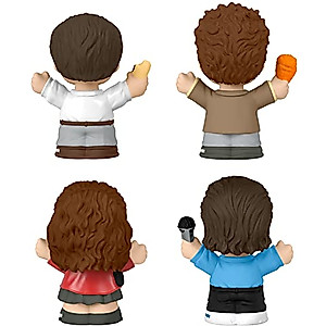 Little People Collector Seinfeld Tv Series Special Edition Set In Display Gift Box For Adults & Fans, 4 Figures
