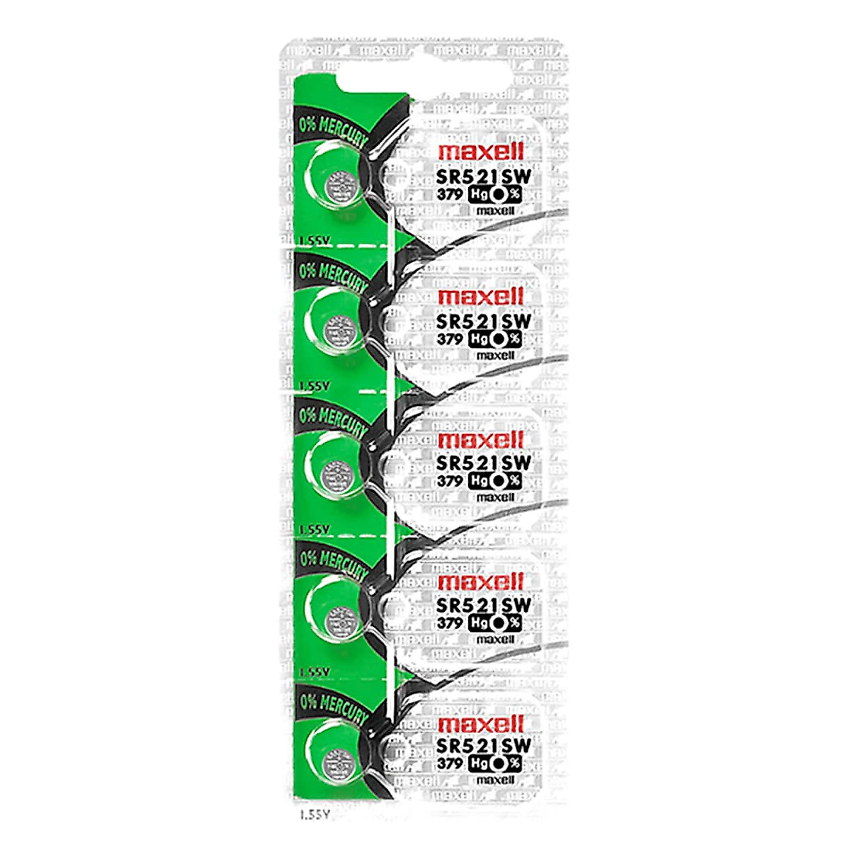 Maxell 379 Watch and Calculator Batteries x 10