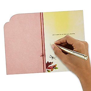 Hallmark Love Card or Anniversary Card (Love You For the Rest of My Life) (429RZB1325)