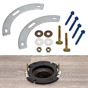 Fernco Fix-A-Flange Complete Universal Toilet Flange Water Closet Repair Kit
