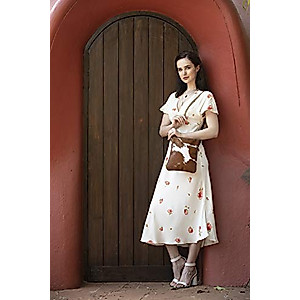 Myra Bag Women's Hair-On Crossbody Brown One Size