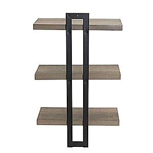 Household Essentials Ashwood 3 Tier Wall Mounted Shelves
