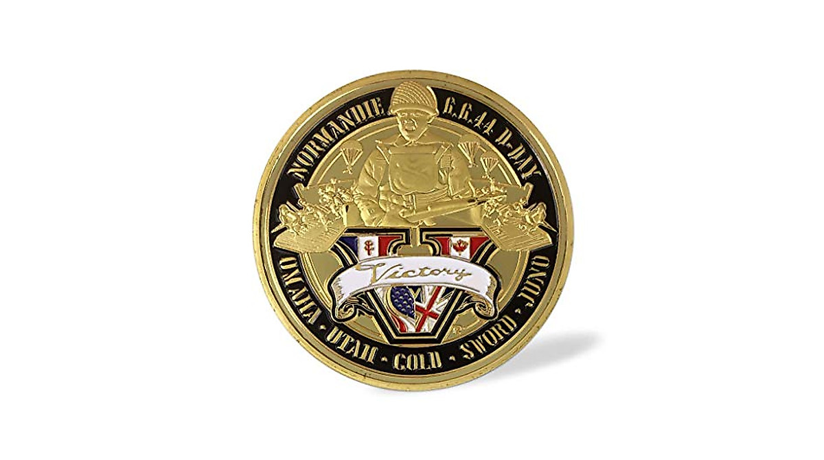 Honor WWII Heroes: U.S. Army Challenge Coin & Veteran Gift